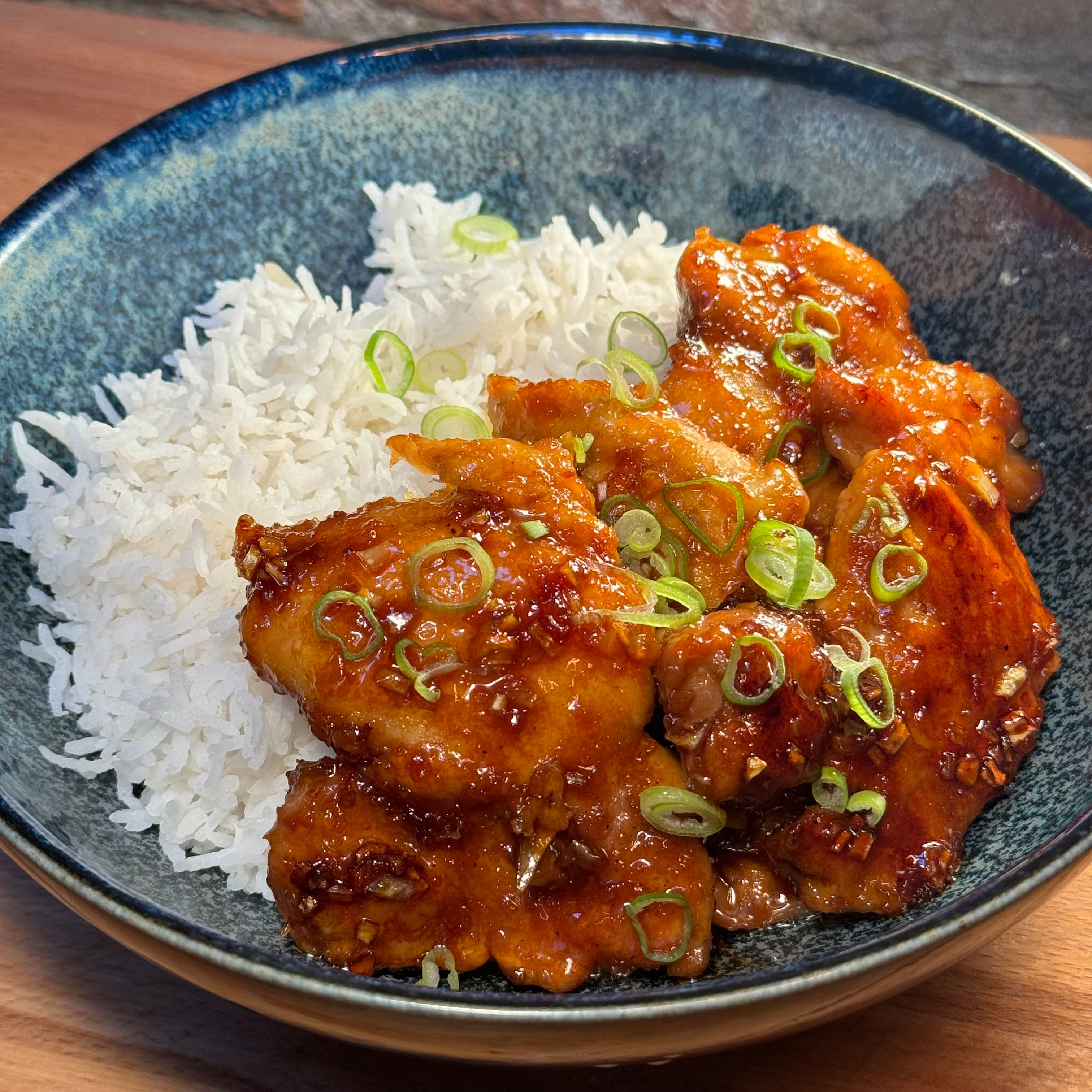 Honey garlic chicken – The twisted chef