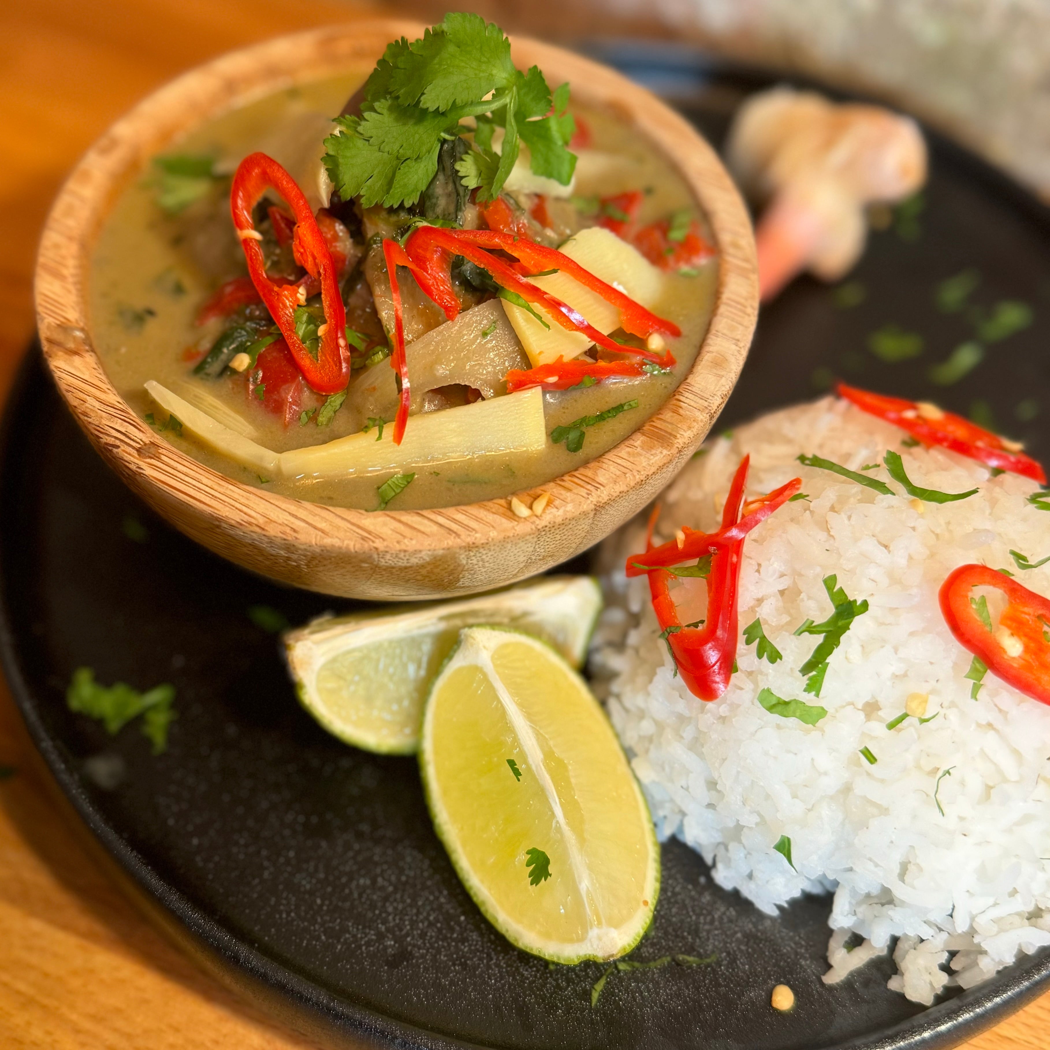 Thai green curry – The twisted chef