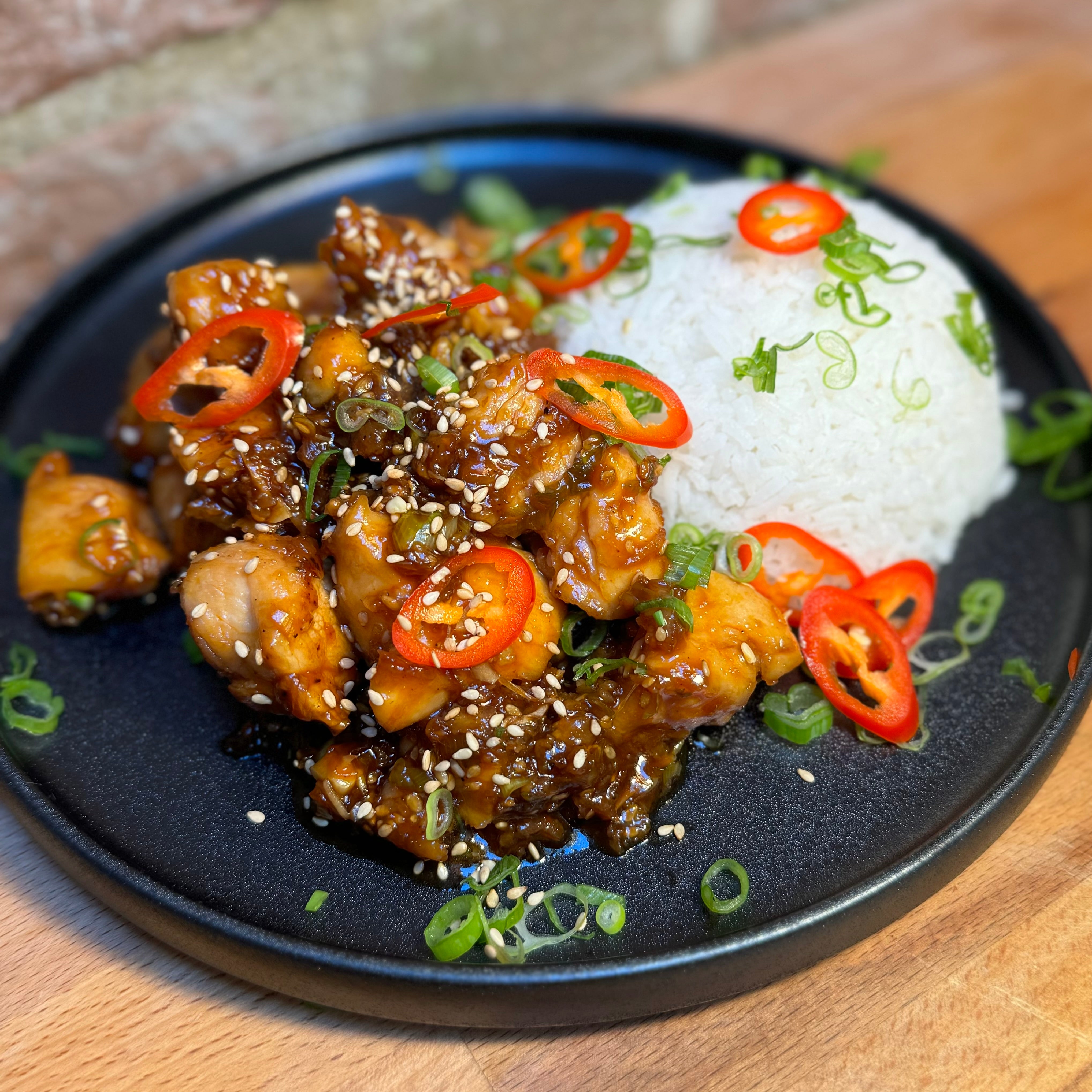 Sesame chicken – The twisted chef
