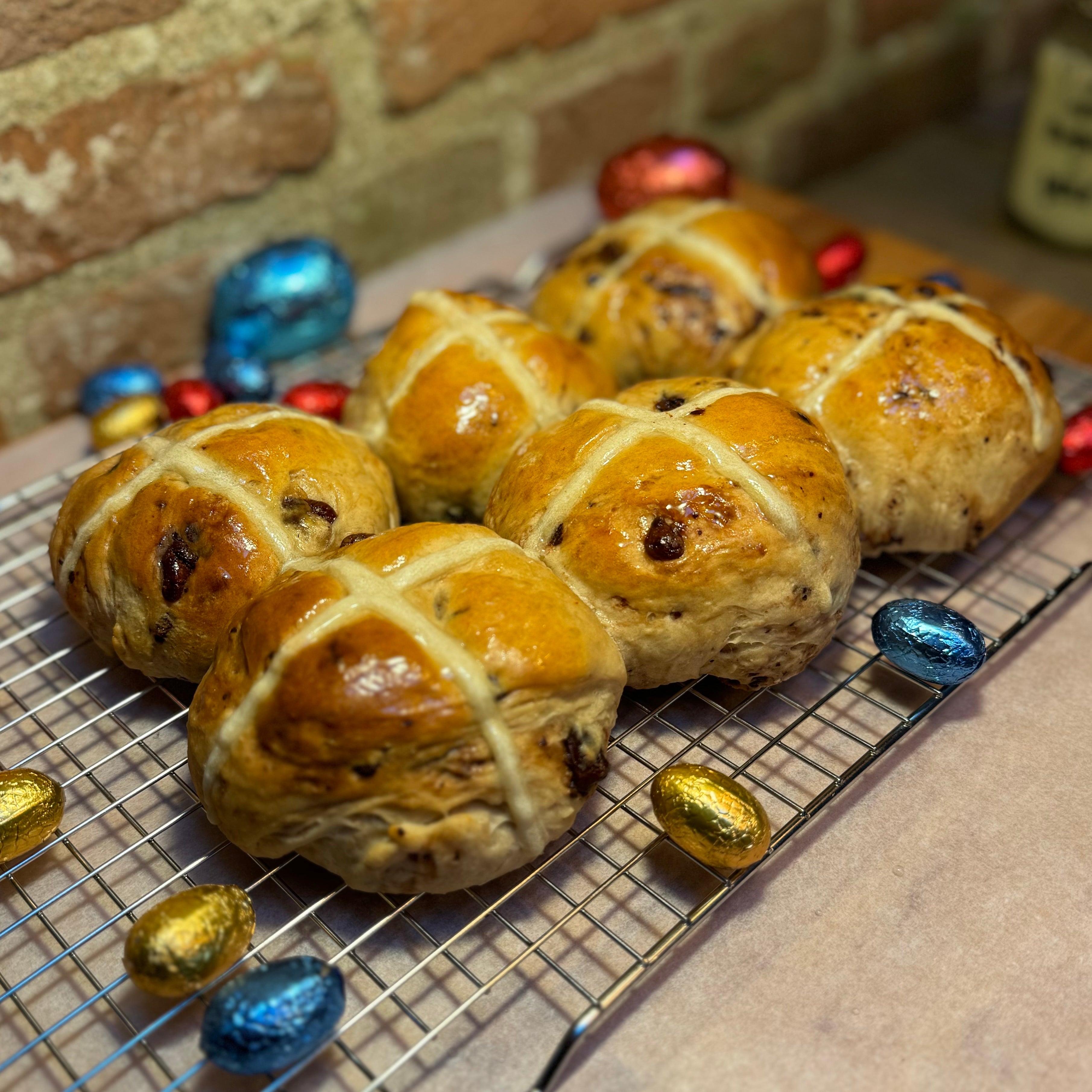Hot cross buns – The twisted chef