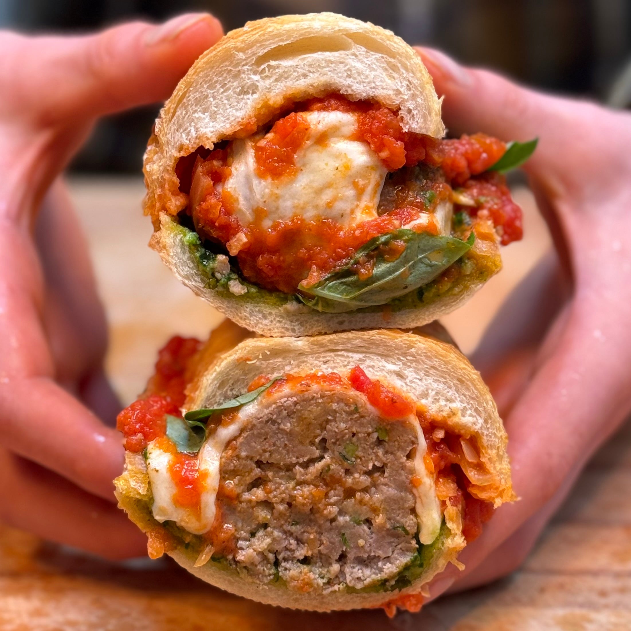 Meatball sub – The twisted chef