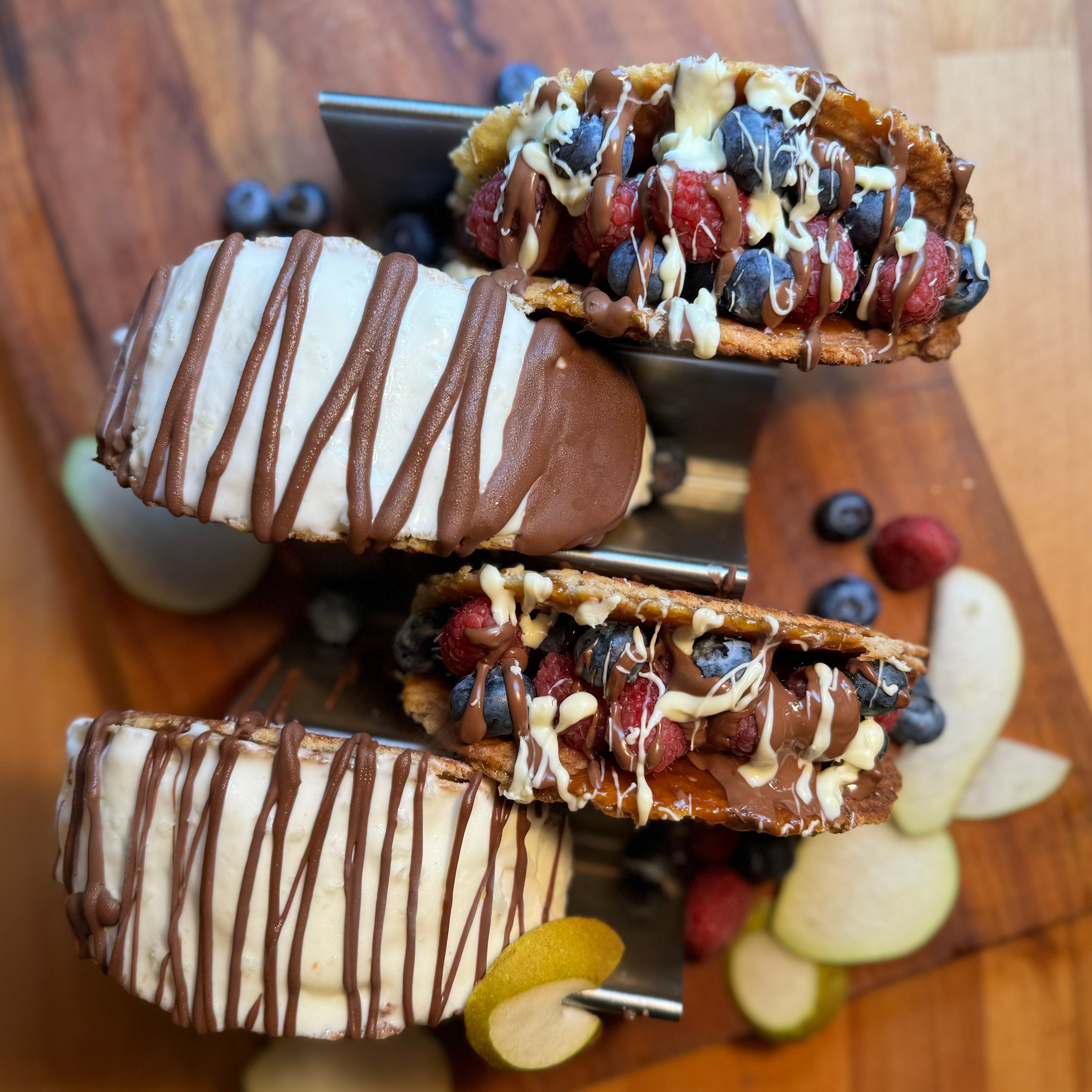 Stroopwafel taco’s – The twisted chef