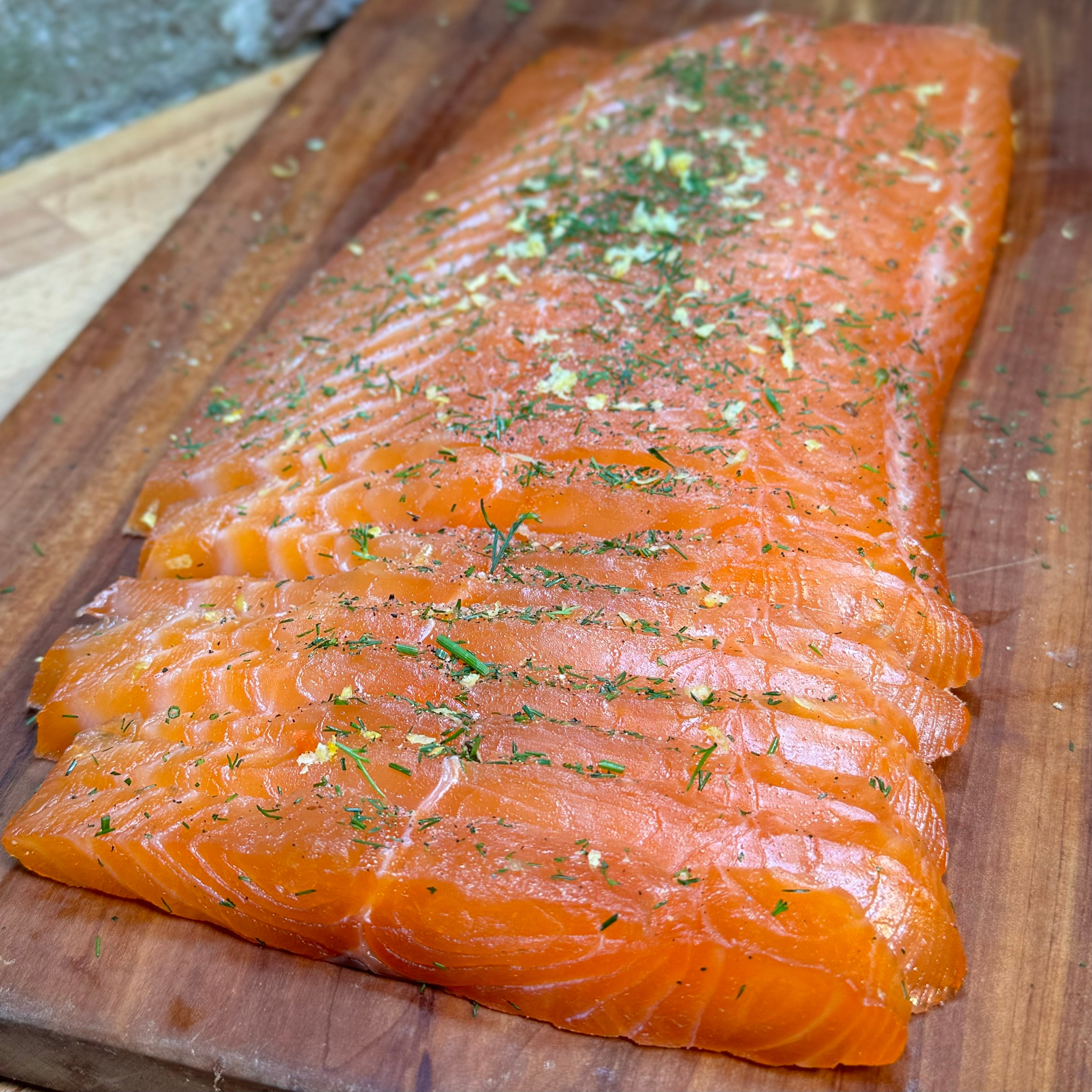 Gravad lax – The twisted chef