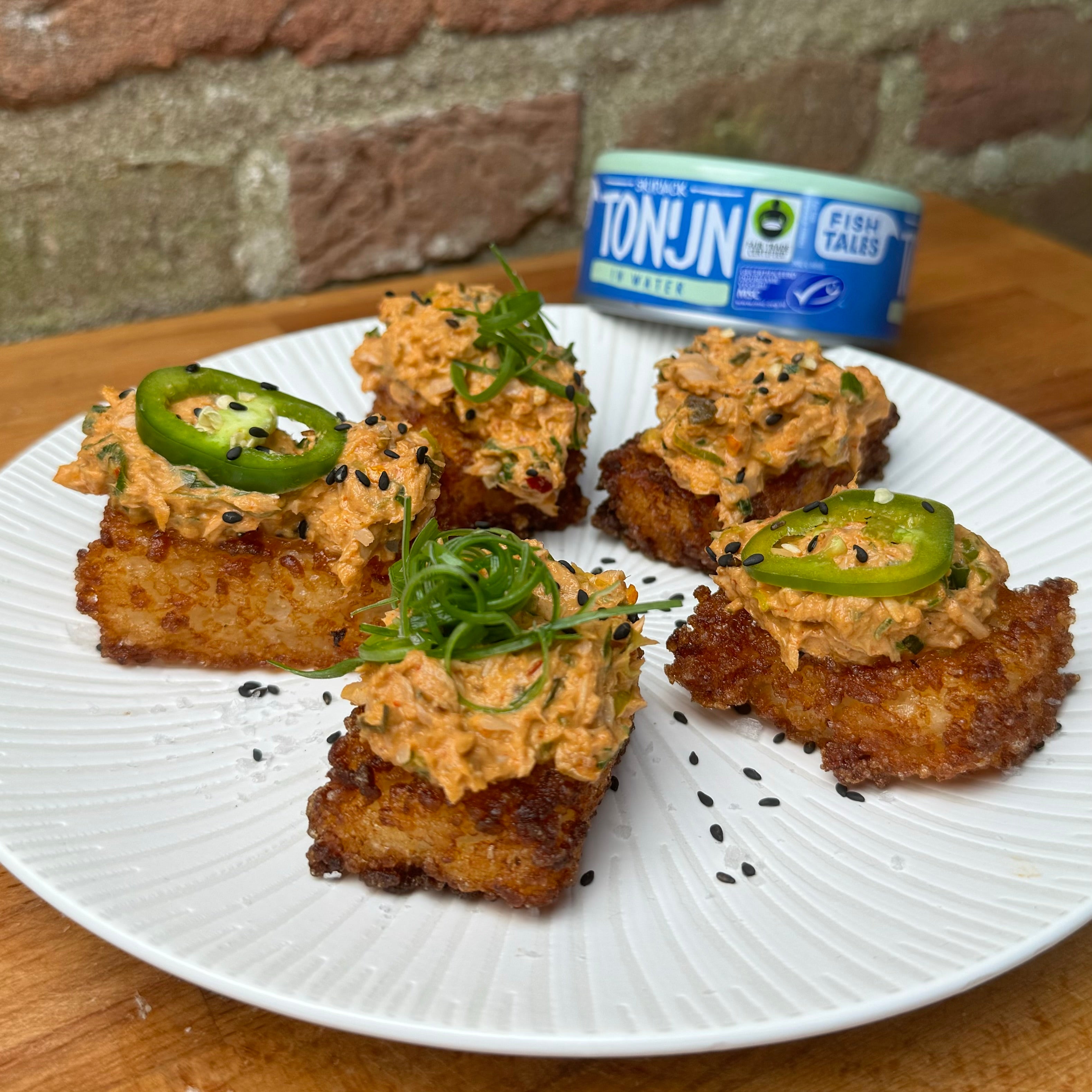 Tuna crispy rice – The twisted chef
